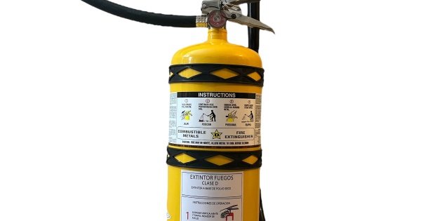 Extintor portátil clase D 30lb CU | SURT