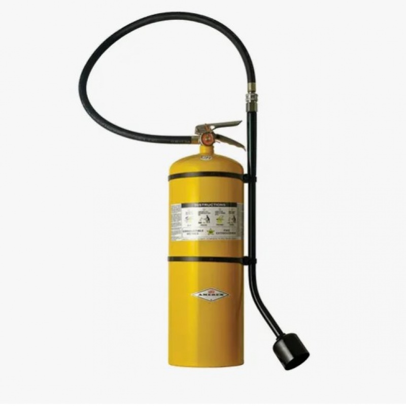 Extintor portátil clase D 30lb CU